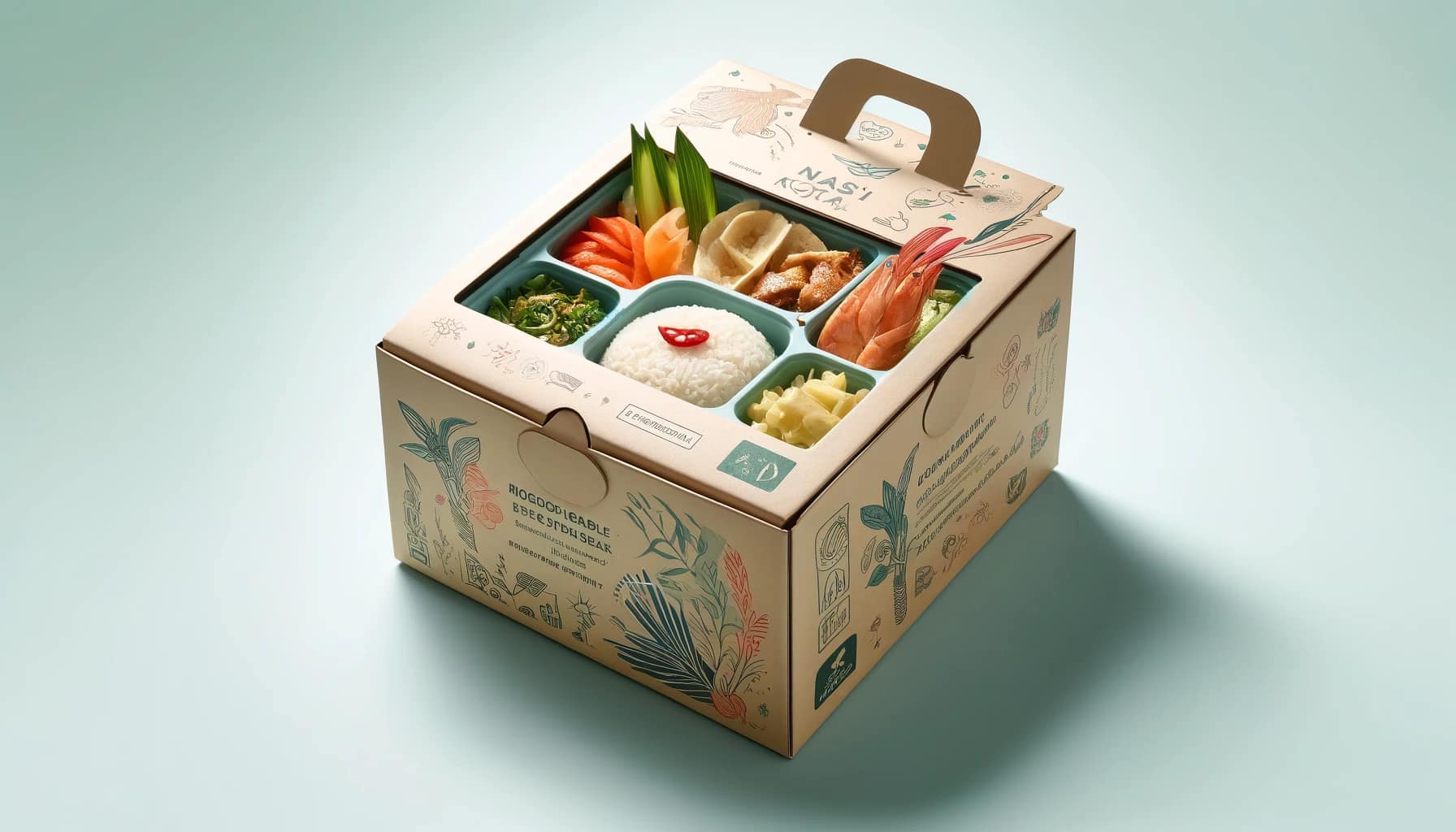 Tren Nasi Kotak Kekinian dengan Kemasan Kertas | PT. Paperocks ...